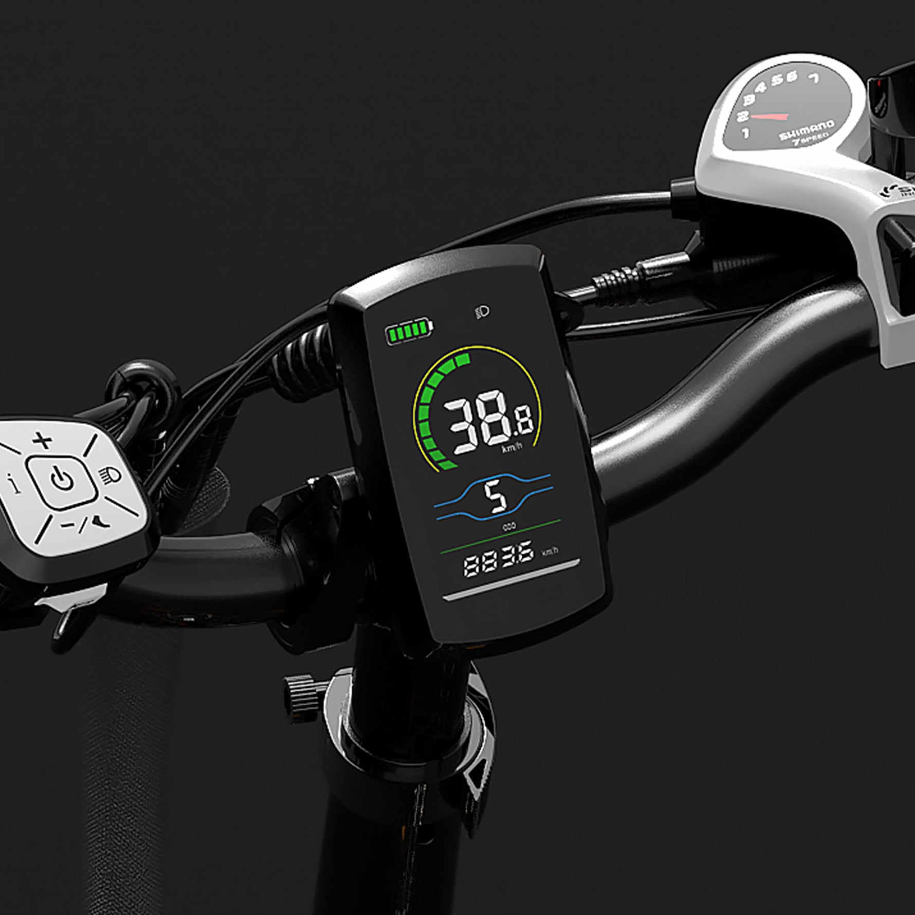 Crazybird-CU7 Electric Bike for Adults, 500W Motor 20” Tire 48V 15AH ...