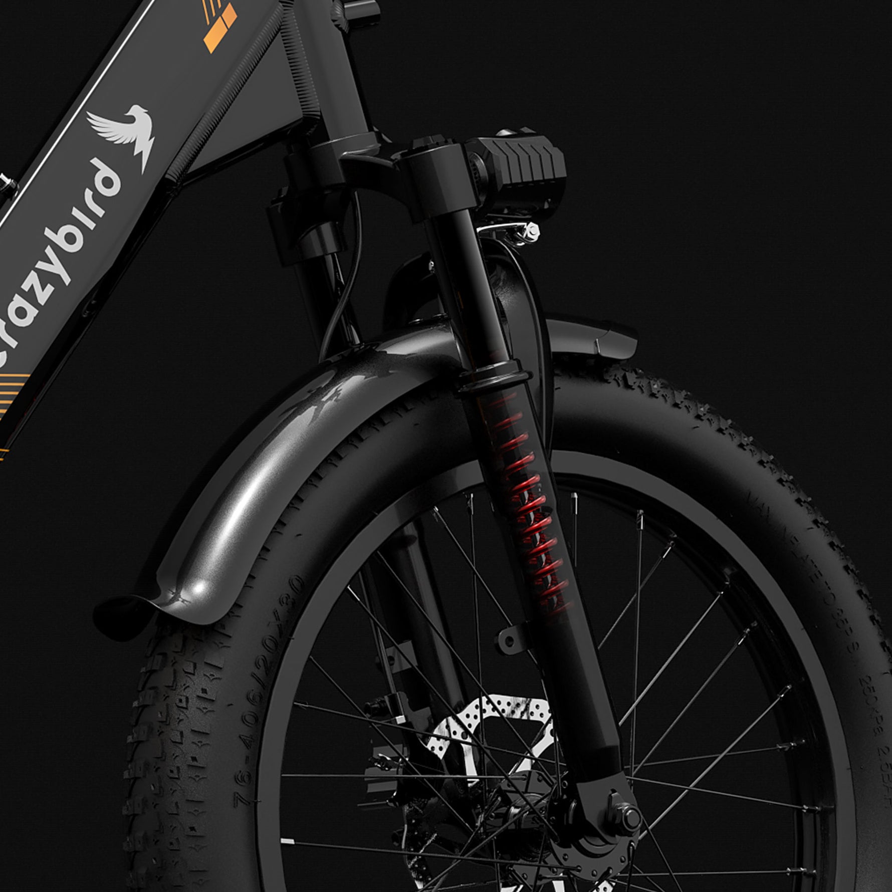 Crazybird-CU7 Electric Bike for Adults, 500W Motor 20” Tire 48V 15AH ...